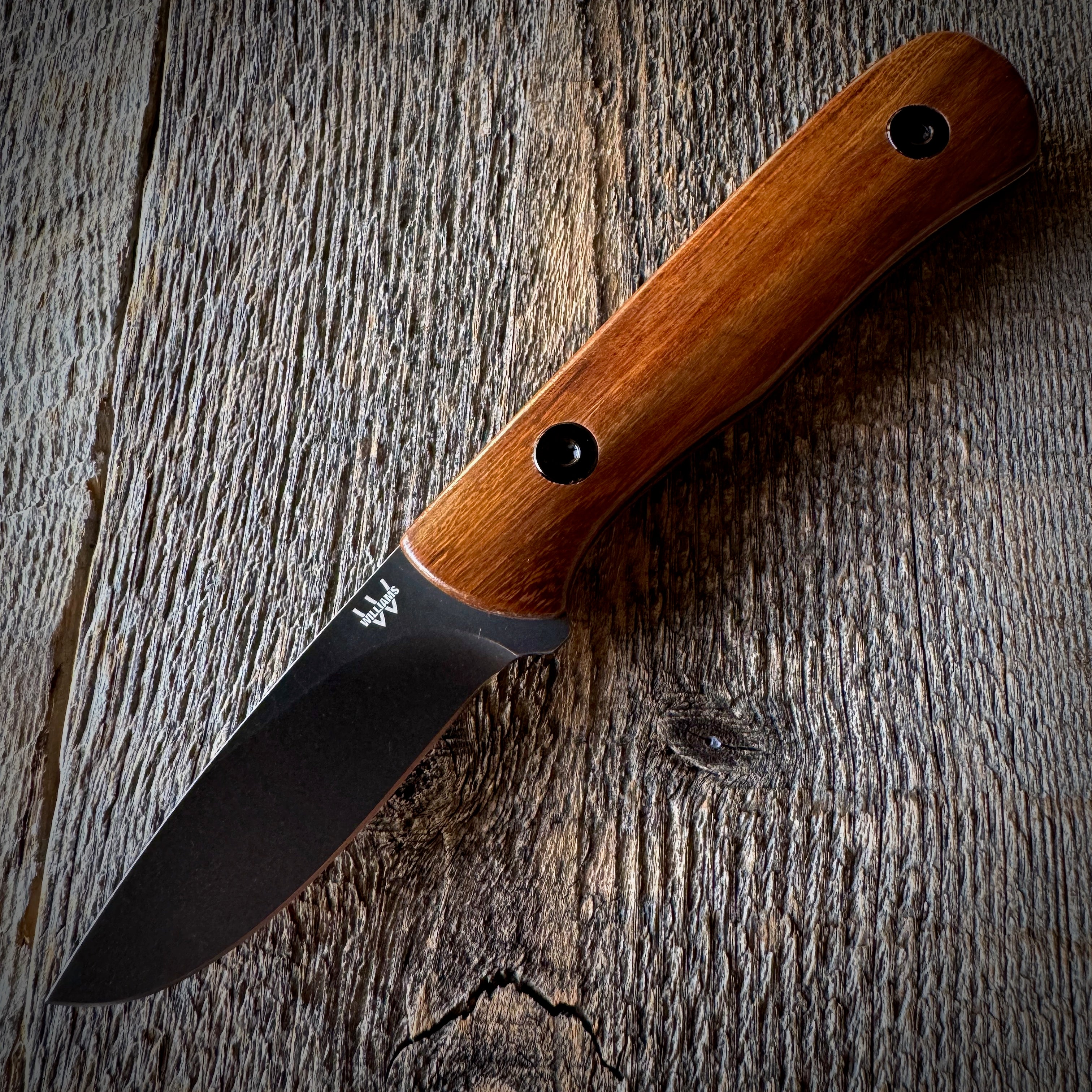 Bird Knife Limited Edition - Desert Ironwood & Black #3 – Williams Knife